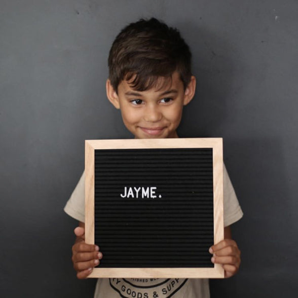Letter Board Set | Black – Curated