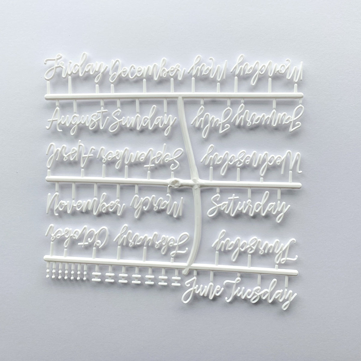 Cursive Plus Letter Set – Curated